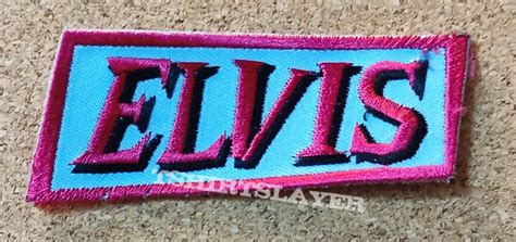 Elvis Elvis Patch Logo Patch Nunslayers Tshirtslayer