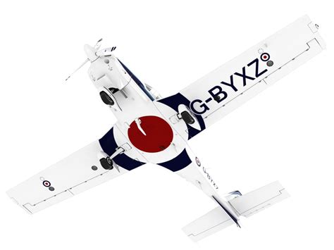 Grob G115 E Tutor 3d Model Rigged Cgtrader