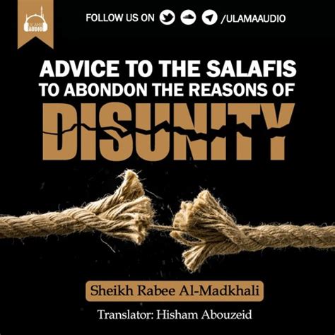 Stream Shaykh Rabees Advice To The Salafisaug 29th 2016 By Ulama