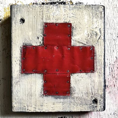 Paintings And Mixed Media Karen Michel Red Cross Art Art Quilts Art