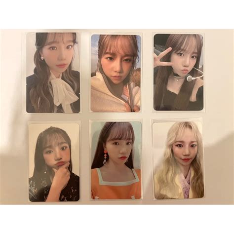 Izone โฟโต้การ์ด อย่างเป็นทางการ Yuri Minju Hyewon Shopee Thailand