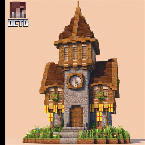 Minecraft Town Hall Nel 2025 Casa Di Minecraft Edifici Minecraft