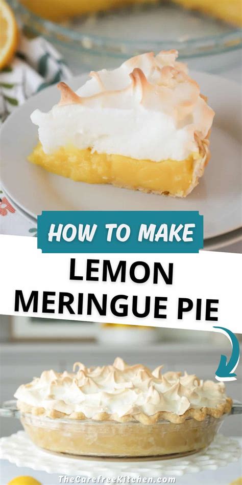Lemon Meringue Pie The Carefree Kitchen