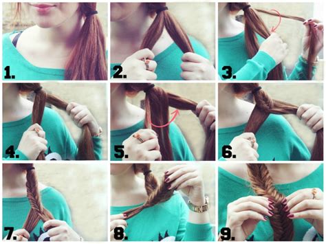 Comment Réaliser Une Tresse épi De Blé Ellebe