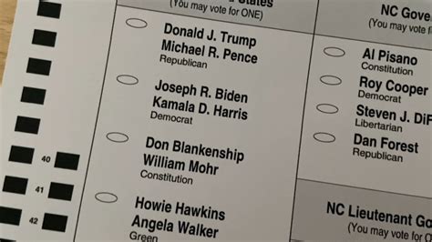 Fact Check Nc Election Workers Must Write On Your Ballot Abc11