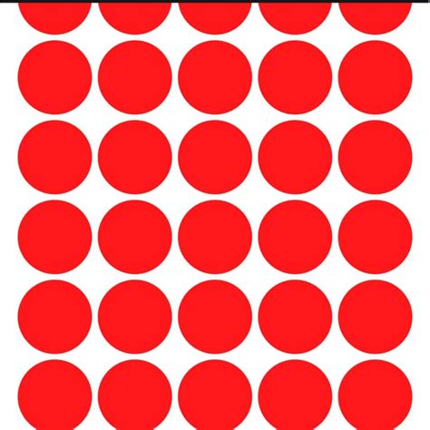 Tower C19 Colour Code Labels Neon Red Park Avenue Stationers