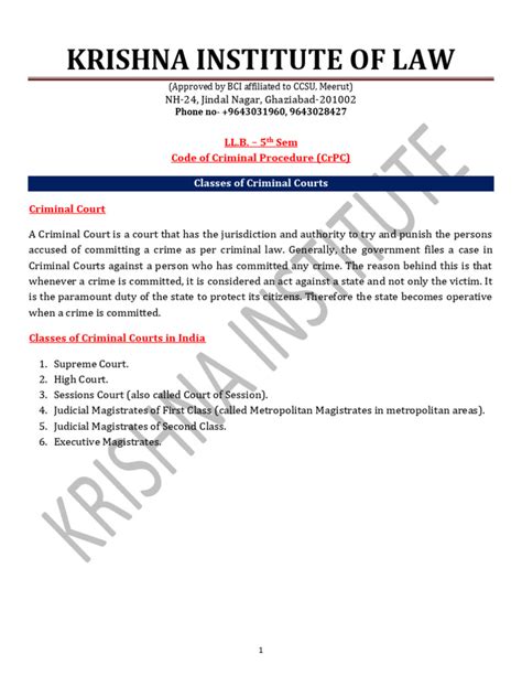 L 5th Sem Eng Notes Crpc Notes Pdf Bail Arrest