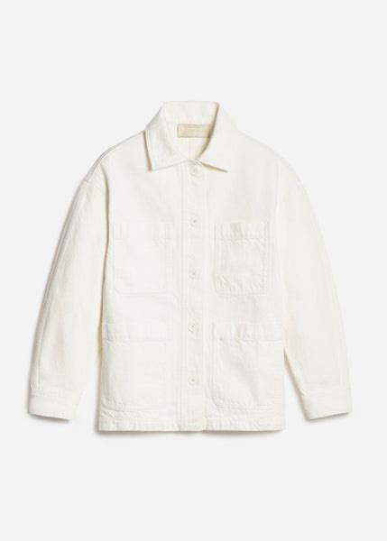 Vanessa Bruno Neli Jacket Ecru Mabel And Moss