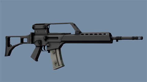 Low Poly Hk G36 Download Free 3d Model By Tastytony 526ae32 Sketchfab