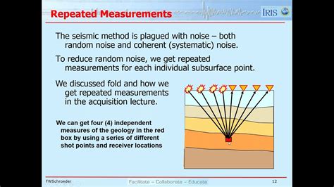 Lesson 17 Seismic Processing Youtube