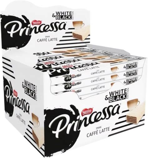 Wafelek Princessa Caffe Latte White Black 40g 15214617465 Allegropl