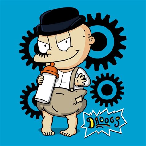 Camiseta Premium Unisex Droogs Rugrats De Raffiti Superfanart