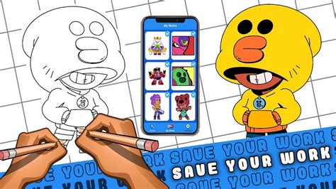 Coloring Heroes Of Brawl Stars для Android — Скачать