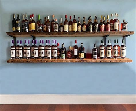 Diy Liquor Bottle Shelves At Joey Henriquez Blog