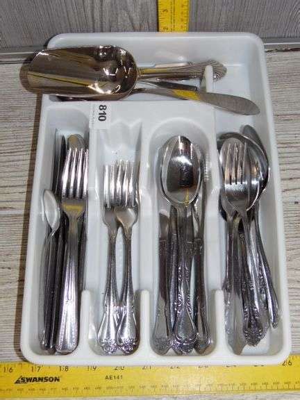 Assorted Flatware Dunker Auction