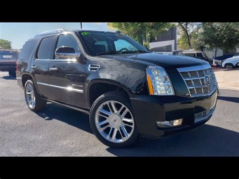 Cadillac Escalade 2013 Black 2013 Cadillac Escalade Platinum Edition