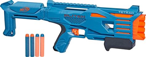 Hasbro Nerf Elite 2 0 Tetrad Qs 4 Blaster Toy Amazon Sg Toys