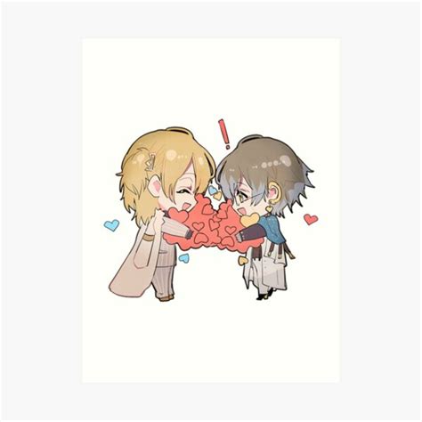 Chibi Of Ike Eveland Luca Kaneshiro Luxiem Nijisanji Art Print For Sale By Sharrphie55