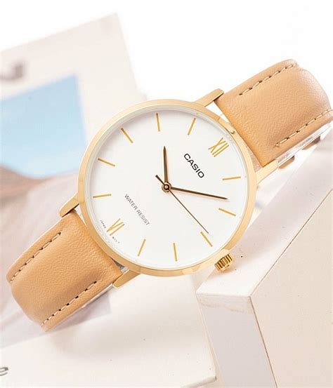 Casio Nữ Ltp Vt01gl 7budf Chính Hãng