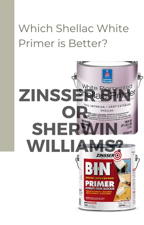 Which Shellac White Primer Is Better Zinsser Bin Or Sherwin Williams Rustic Owl Furnishings