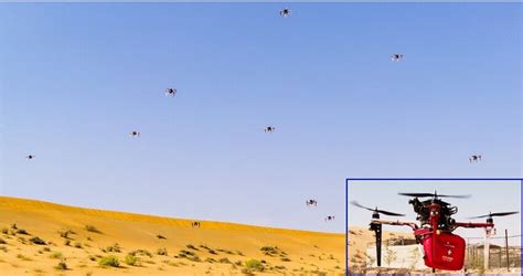 Uav Swarm Exploring A Desert Environment In A Decentralized Search And Download Scientific