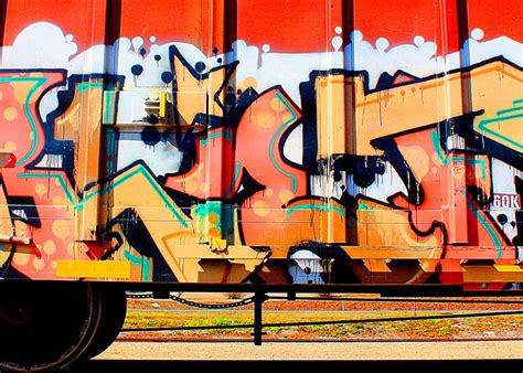 Railroad Graffiti Art