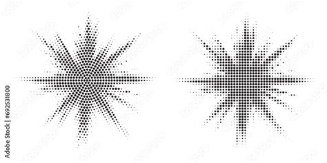 Halftone Background Glowing Light Halftone Effect Abstract Grunge