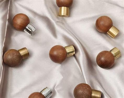 Walnut Solid Brass Drop Drawer Pulls Pendant Cabinet Knobs Traditional Wooden Cupboard Handles