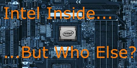 Intel Microprocessor Chip