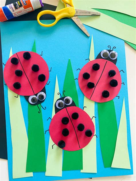 Easy Ladybug Craft