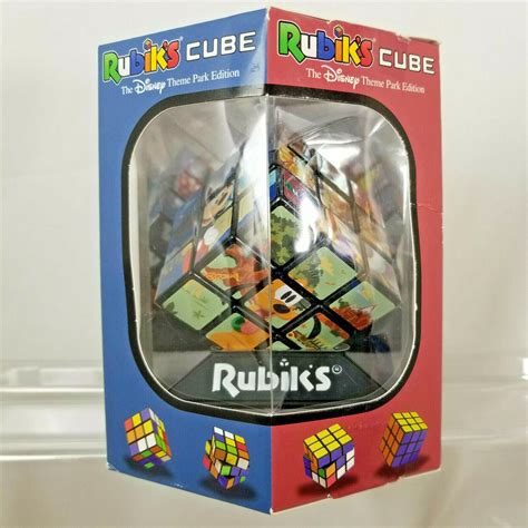 Mickey Mouse And Friends Rubiks Cube Puzzle Disney Theme Park Edition