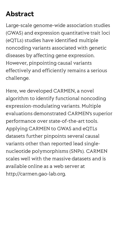 Hot Paper Computational Assessment Of The Expression Modulating