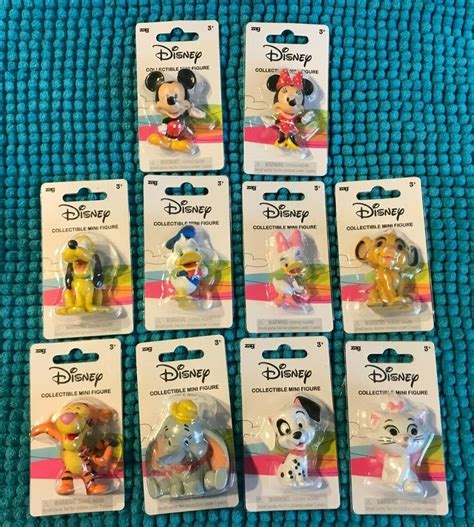 1 Or New Disney Various Collectible Mini Figures Zag Toys