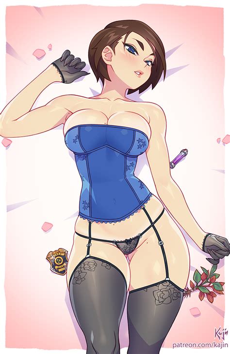Jill Valentine Resident Evil Drawn By Kajin Kajinman Danbooru