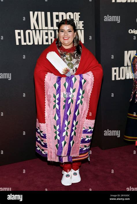 Osage Princess Gianna Gigi Sieke Attends The Apple Original Film