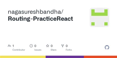 Naga Suresh On Linkedin Github Nagasureshbandharouting Practicereact