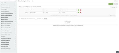 Managing Correlation Rules Log360 Cloud