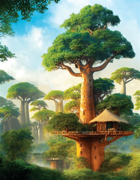 Tabaldi Watchers Senegalese Treehouses On Behance