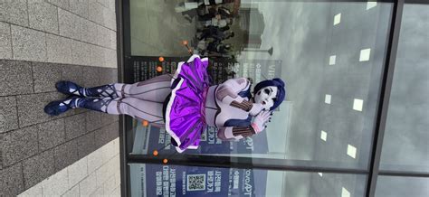 Ballora Costume Bodysuit And Skirt With Earrings And Underskirt Game
