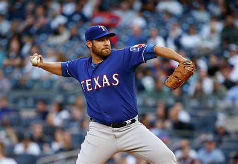 Colby Lewis By Al Bello