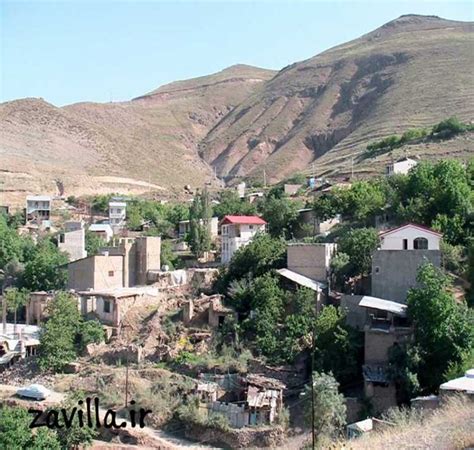 آشنایی با روستای نوجان کرج آبشار نوجان آتشگاه 3عکس زاویلا