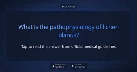 What Is The Pathophysiology Of Lichen Planus