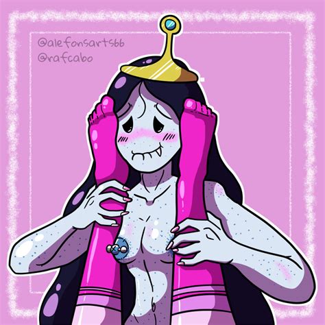 Rule 34 Adventure Time Blush Cartoon Network Crown Female Freckles