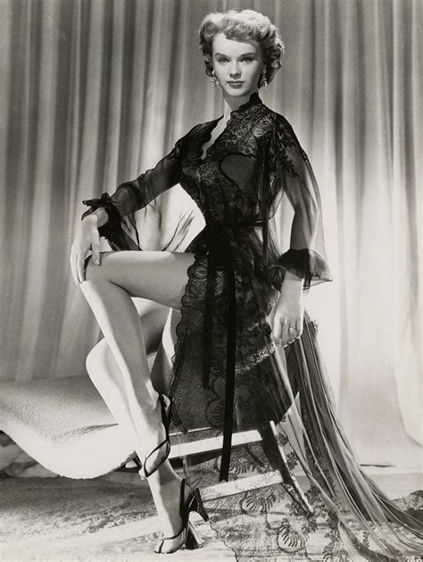 Seductive Femme Fatale Anne Francis Vintage 1950s Sci Fi Queen Pin Up