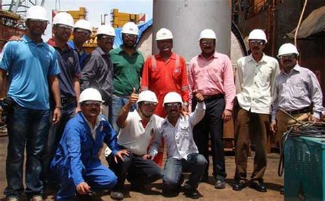 Wom India Installs Manifold On Aban Rig Worldwide Oilfield Machine