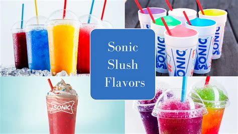 Best Sonic Slush Flavors 2025 Menu And Prices