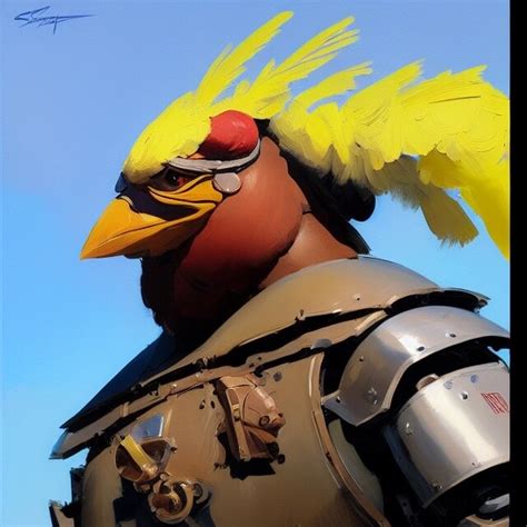 Artstation Chocobo Cute Mount 400  Artstation Pack Icon Game Artworks