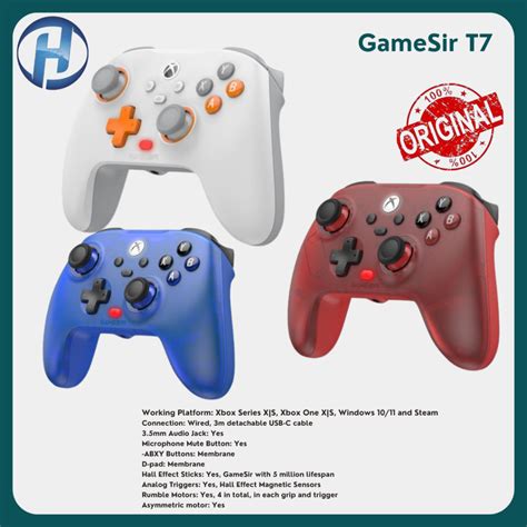Jual Gamesir T7 Wired Gamepad Controller Hall Effect Stick Triggers For Xbox Series X S One