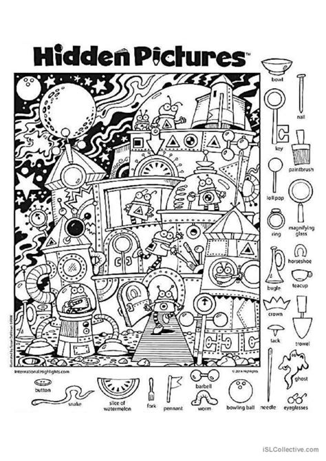 Free Printable Hidden Pictures Worksheets Worksheet24