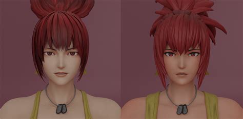 Leona Heidern 3d Model Comparison Rkof
